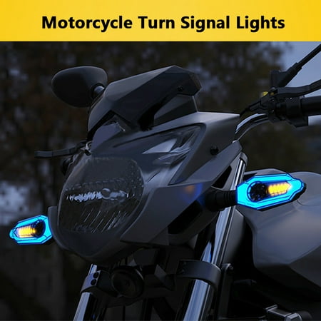 Top-Max 1 Pair Universal LED Turn Signal Lights Indicator Lamp 0.39 ...