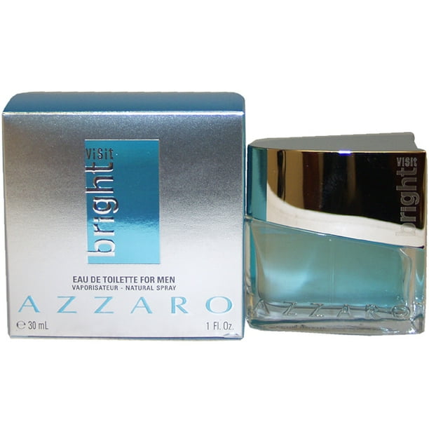 Azzaro - Azzaro Visit Bright Eau de Toilette Cologne for Men, 1 Oz Mini ...