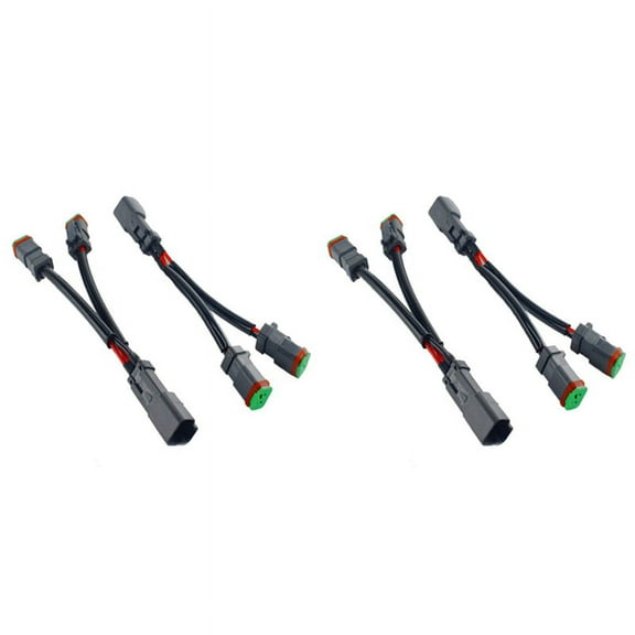 Nilight 16AWG Wiring Harness Kit, DT Connector, LED Light Bar Switch ...