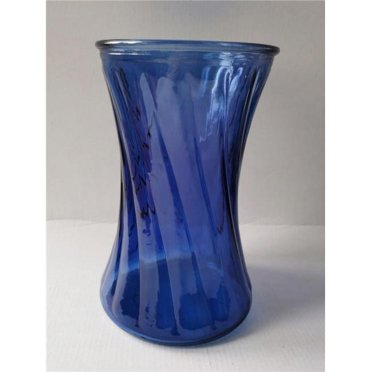 Free Shipping! DecMode 19" Handmade Blue Mother of Pearl Vase - Walmart.com