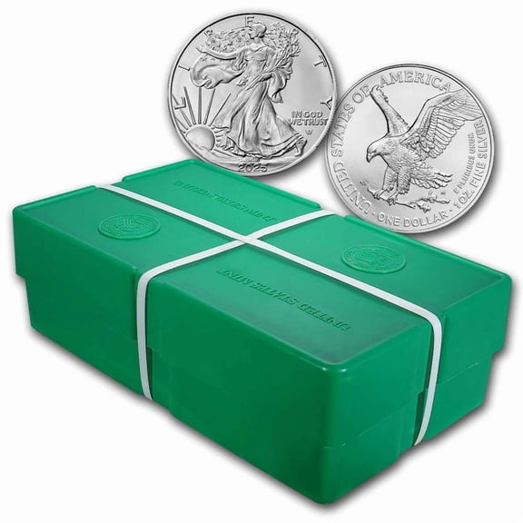 2026 500-Coin Silver Eagle Monster Box (Sealed) - Walmart.com