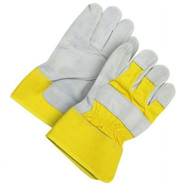 Custom Leathercraft Safety Cuff Men's Work Gloves - Walmart.com