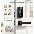 Keyless Entry Door Lock with Keypad - Smart Deadbolt Lock for Front ...