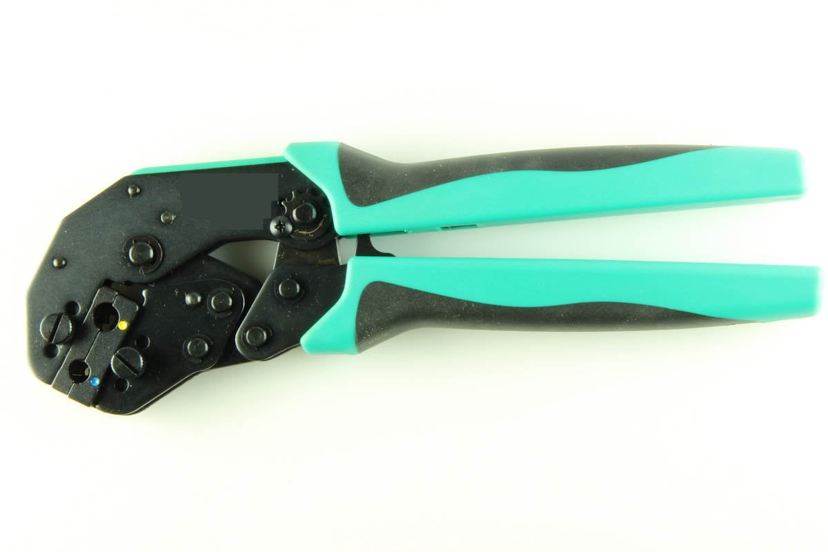 Ratchet Crimp Tool for 16-10 Ga. Insulated Flag Connectors (1 per pack ...