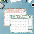 YAMB 2026-2027 Wall Calendar - Clorful Floral 18 Months Wall Calendar ...