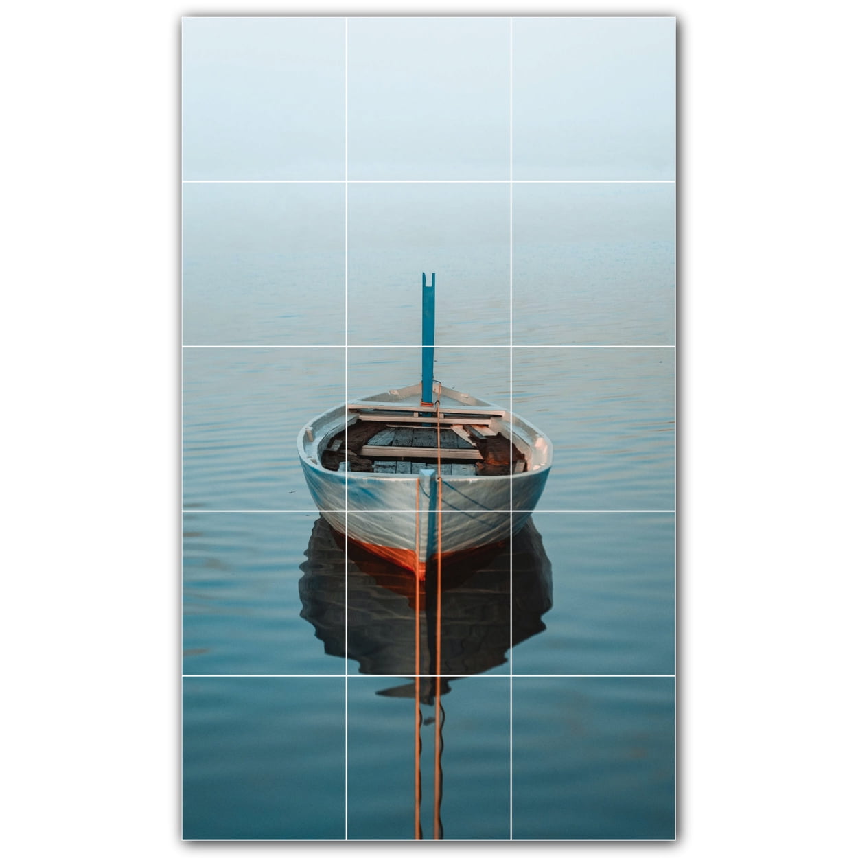 Picture-Tiles.com: Boat Ceramic Tile Wall Mural WAL500237-35XL. 36"W x ...