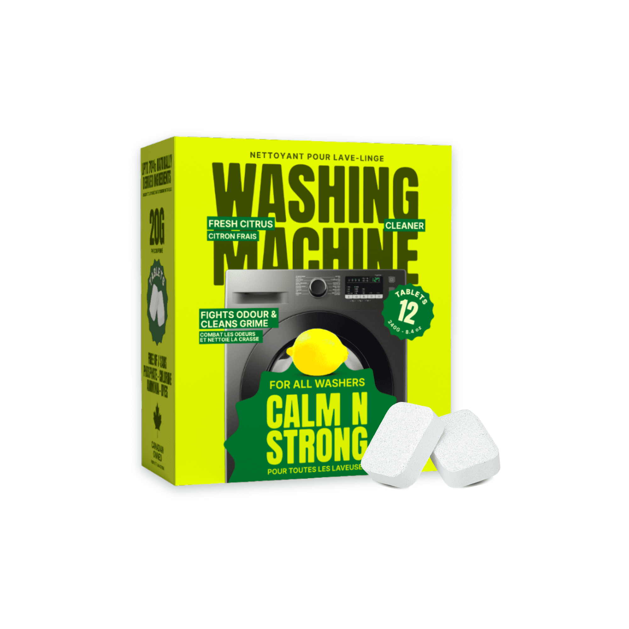 Click here for Calm N Strong Washing Machine Cleaner - 12 Tablets... prices