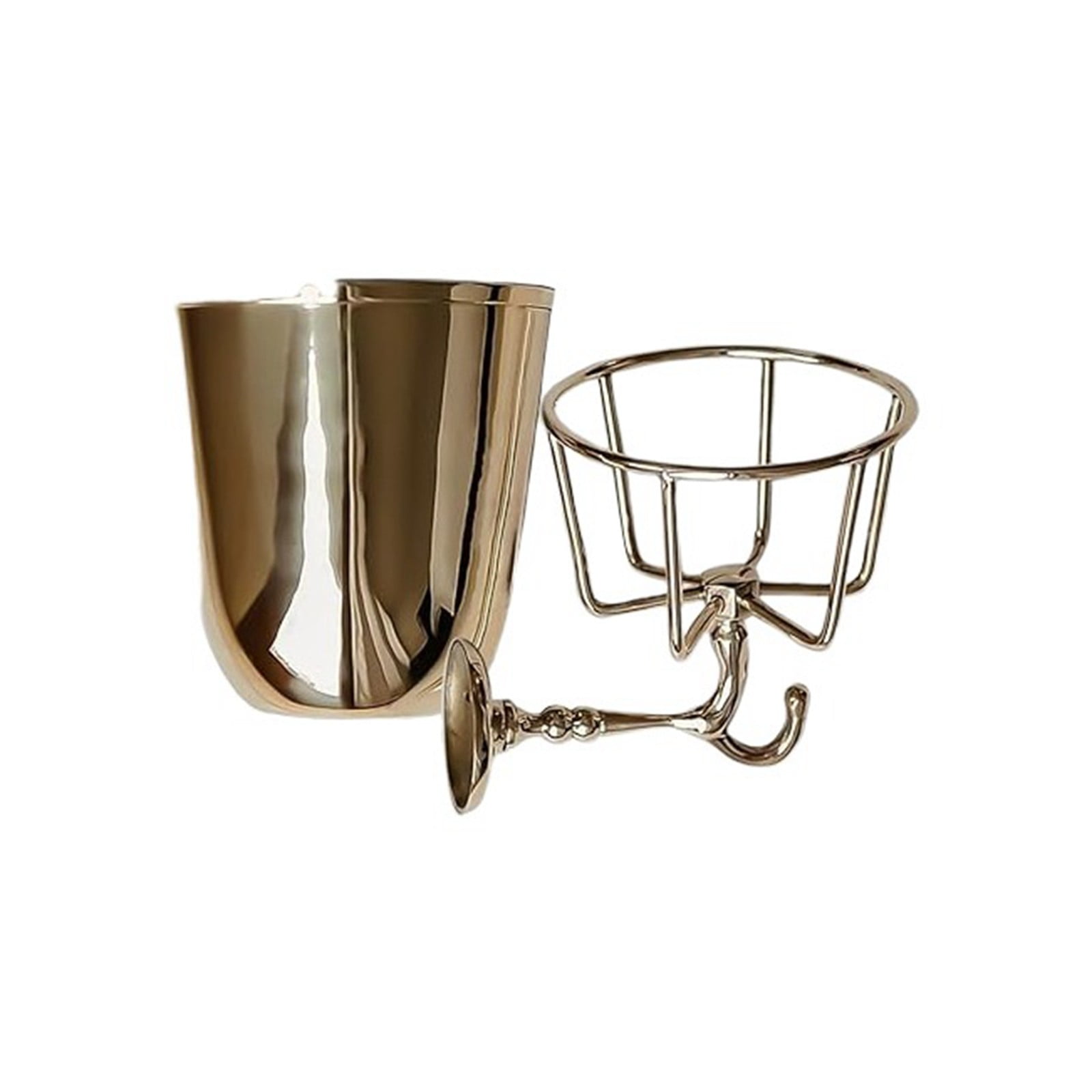 Click here for Guan Opal Wall Wall Mounted Brass Vase & Organizer... prices