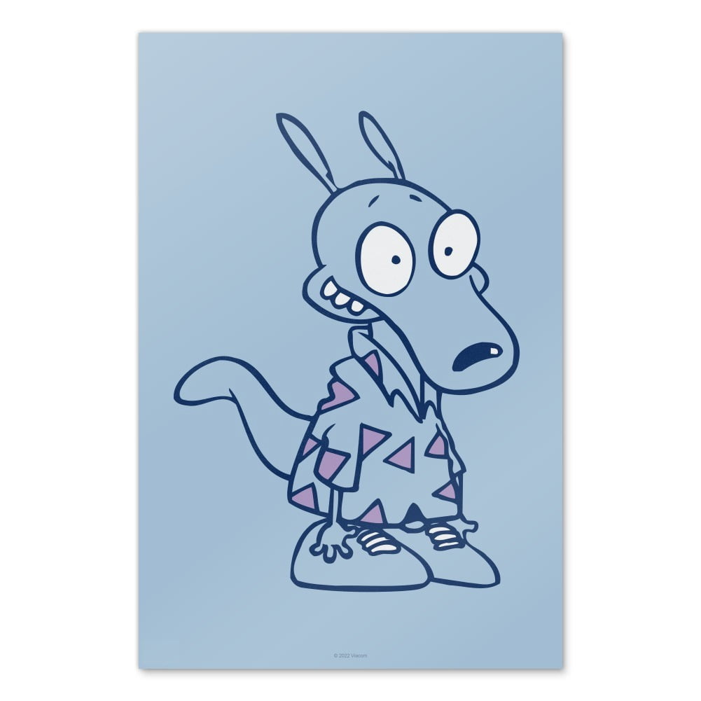 Rocko's Modern Life Shirt Wall Art Picture Paper Poster Décor Home ...