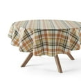 Way To Celebrate Harvest Autumn Plaid Peva Tablecloth, Fall Festive ...