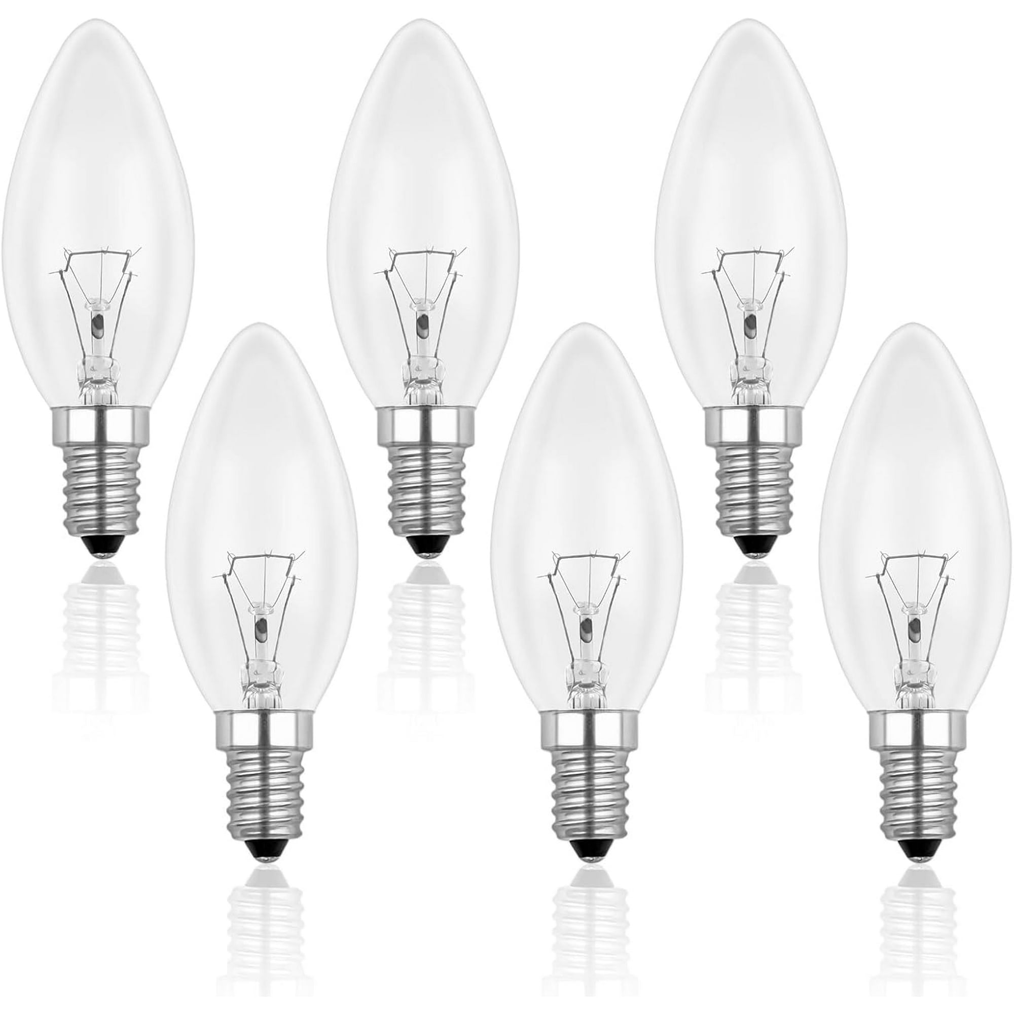 Click here for Unbranded 6-Pack E14 60w Candle Light Bulb  Incand... prices