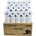 3 Inch 1-Ply x 165' Paper [50 Rolls - 1 Case] - Bond Kitchen Printer ...