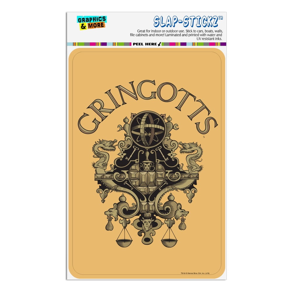 Harry Potter Gringotts Logo Home Business Office Sign - Walmart.com