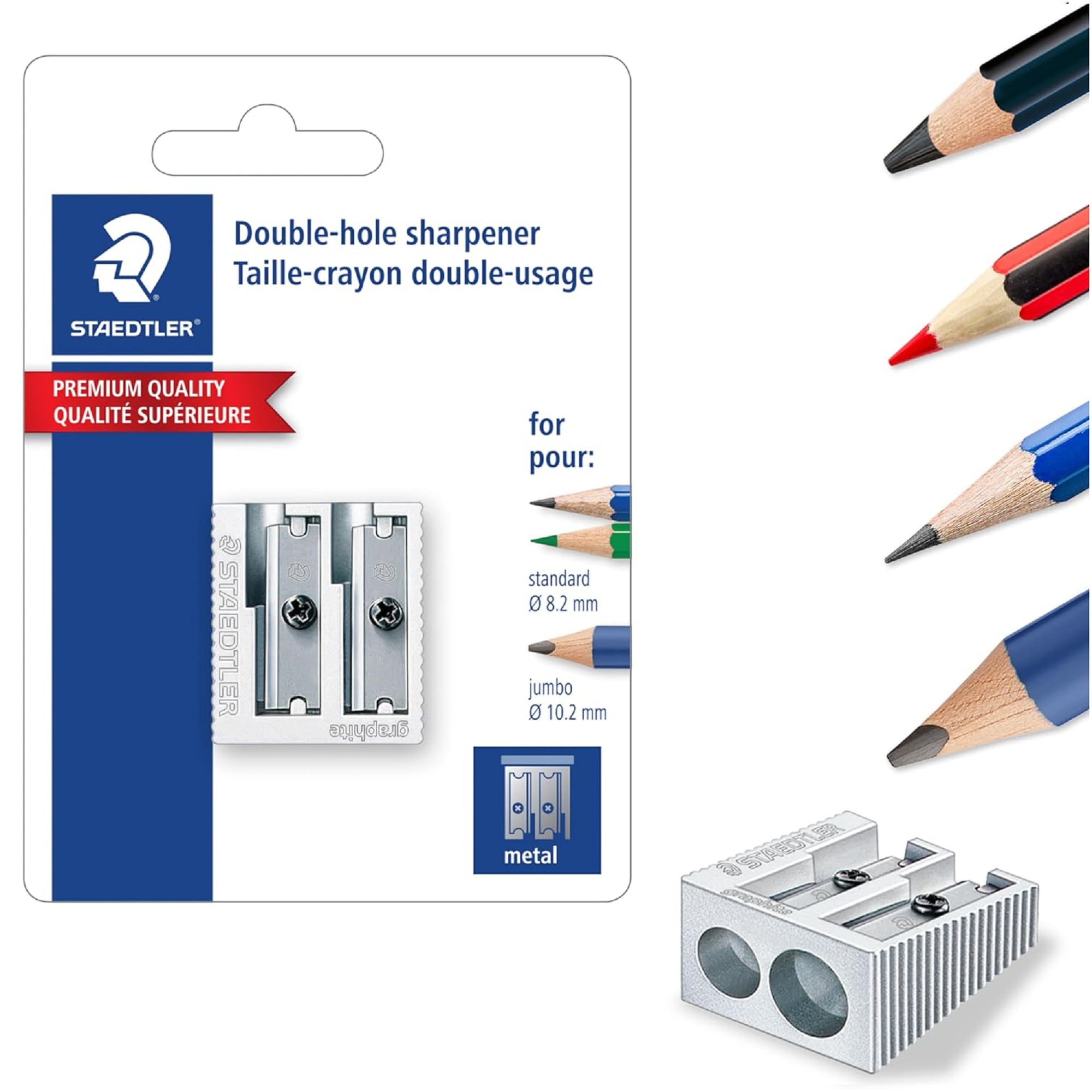 Click here for Staedtler Metal Manuel Sharpener With 2 Holes 1pie... prices