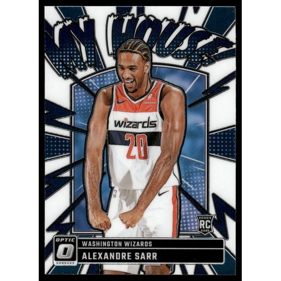 2025 Panini Donruss Optic My House! Alexandre Sarr #9 RC - Walmart.com