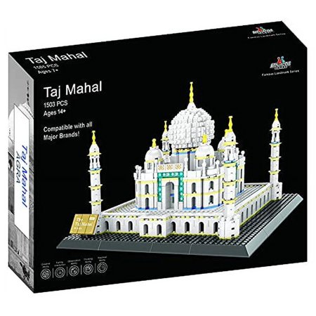 Apostrophe Games Taj Mahal Building Block Set (1,503 Pieces) India's ...