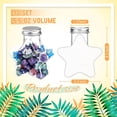 30 Pcs 5.5 oz Star Sand Art Bottles Plastic Clear Sand Bottles with ...