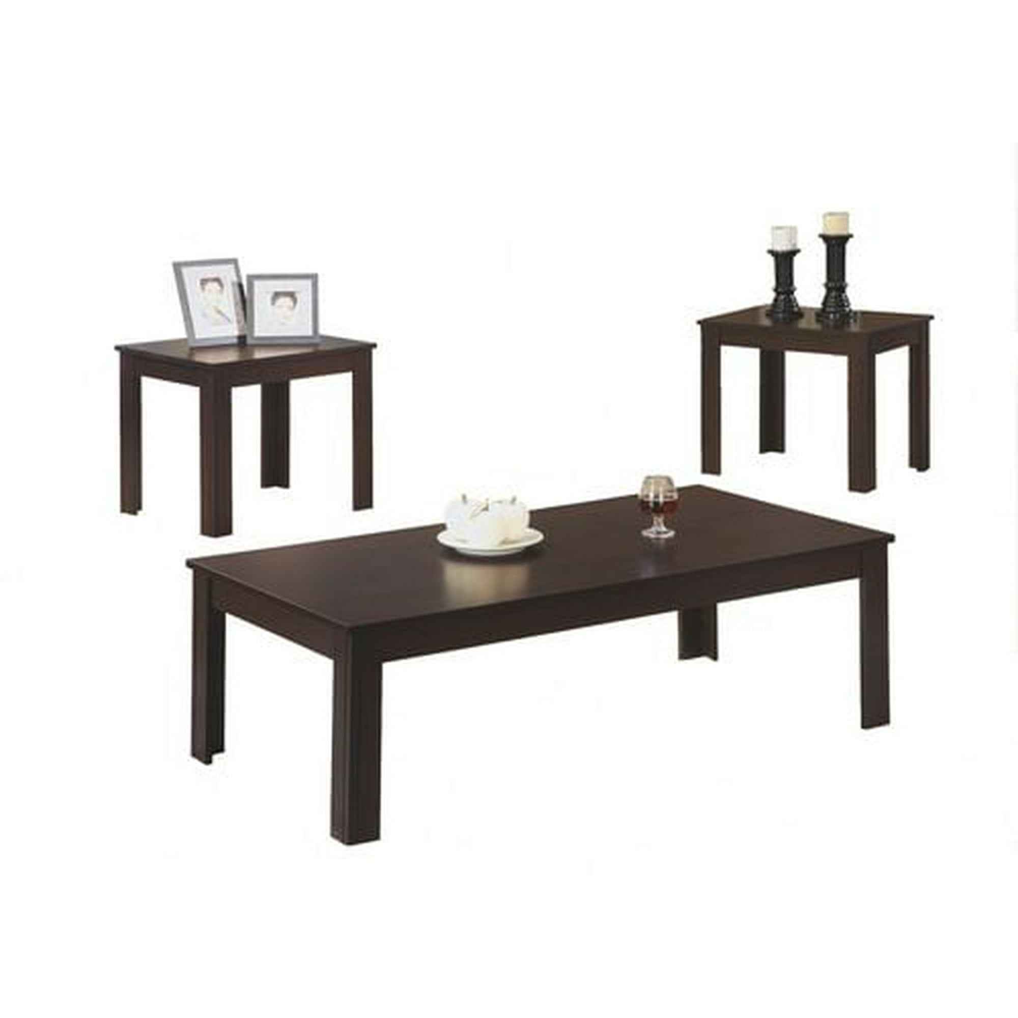 Click here for Monarch Specialties Table Set  3pcs Set  Coffee  E... prices