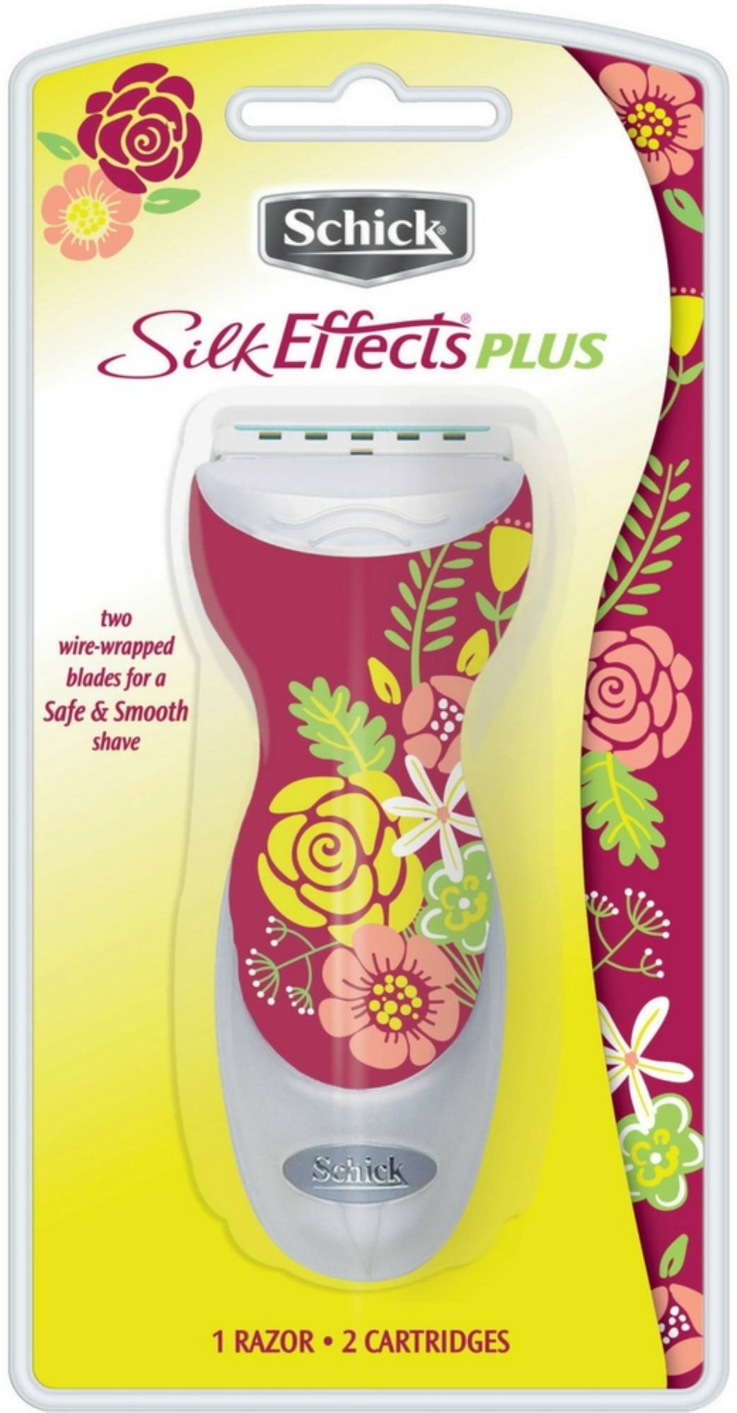 Schick Silk Effects Plus Razor 1 Each - Walmart.com