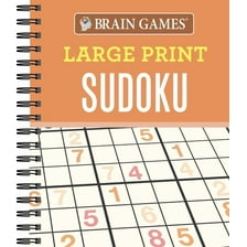 Garb Media Group 500 Sudoku Puzzles for Adults, Large Print, Spiral ...
