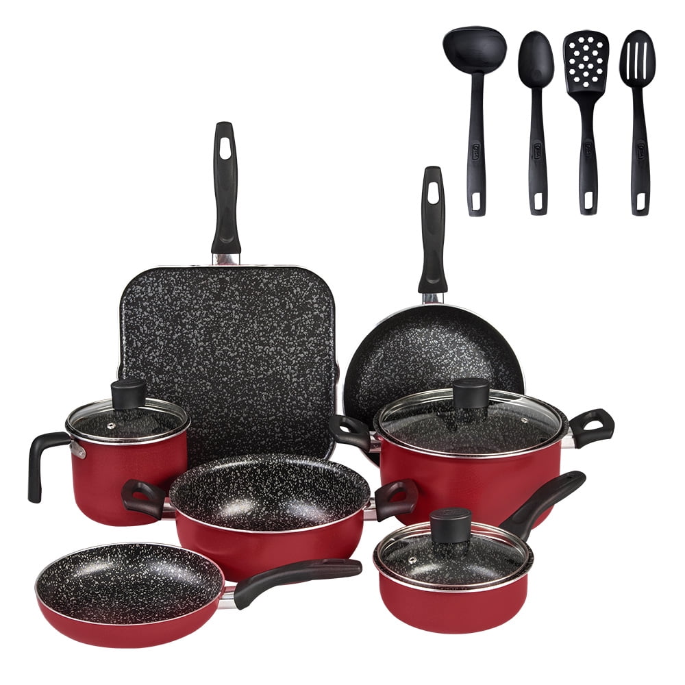 Batería De Cocina Cinsa Experta Roca De Aluminio Con Antiadherente De ...