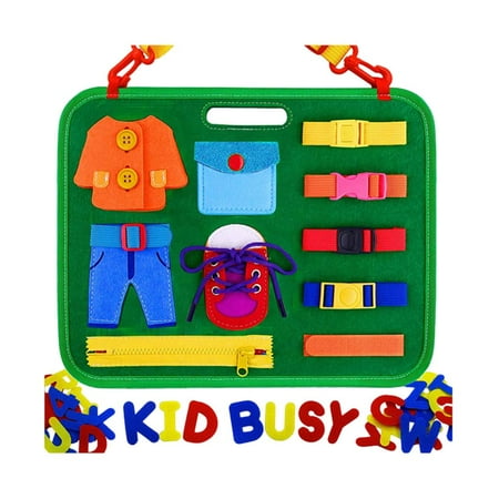 Felt Busy Board Activity Skills Learning Educational for Children ...