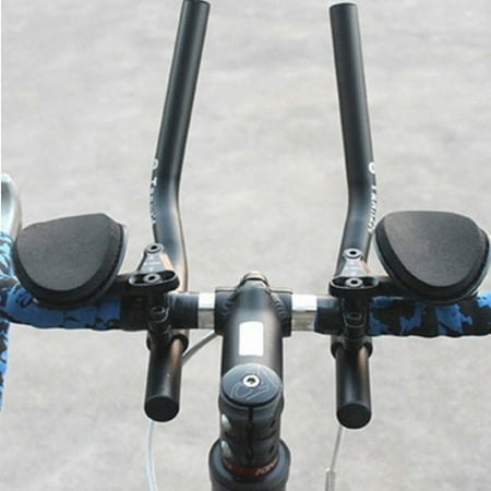 Road Mountain Bike Bicycle Alloy Triathlon Hand Rest Handle Clip On Tri ...