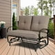 Kozyard Cozy Indoor and Outdoor Patio Rocking Love Seats Glider ( 2 ...