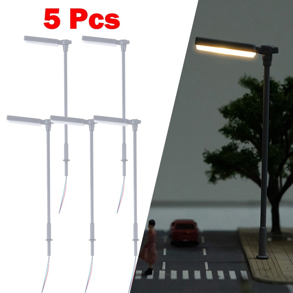 100% Brand New Model Light N Scale DIY Model Model Lamp Railway Warm ...