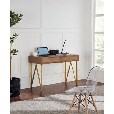 Haskell Writing Desk, Espresso - Walmart.com