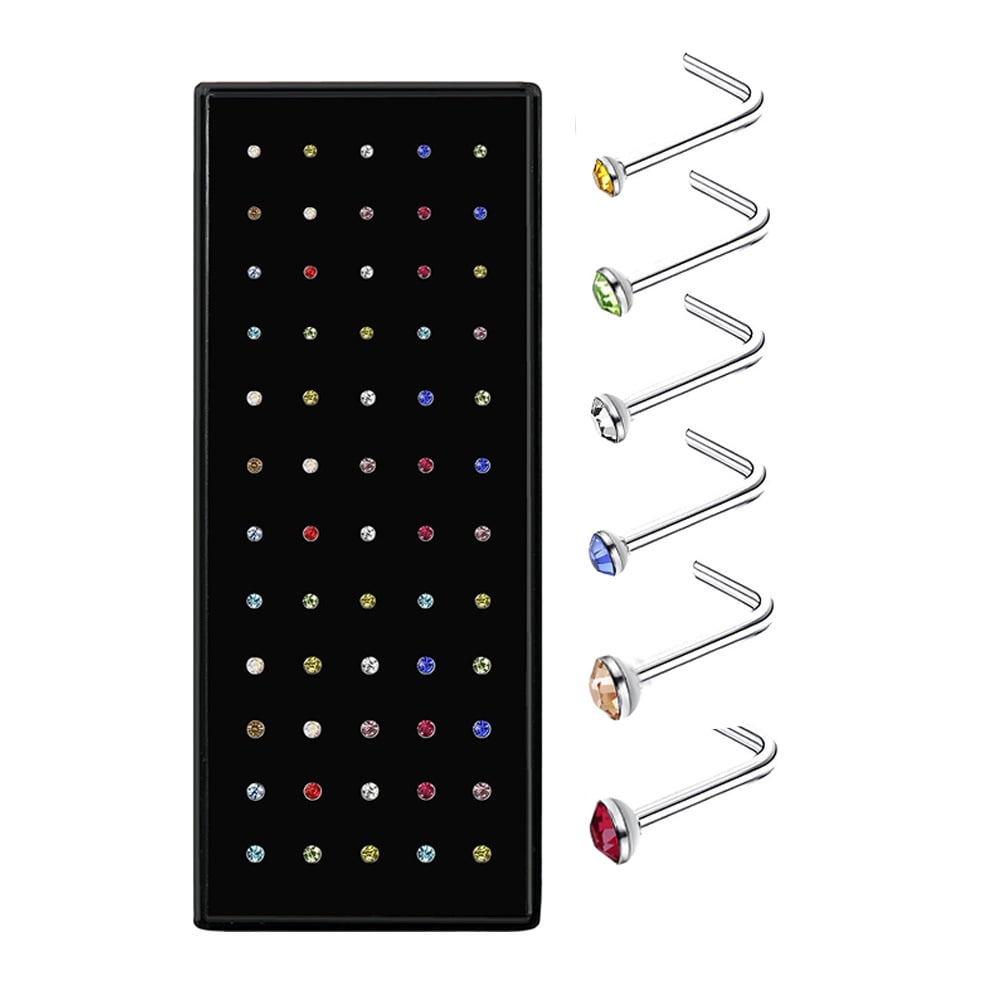 Click here for Firefly Hope 60-Pack 22g Colour L-Shaped Stainless... prices