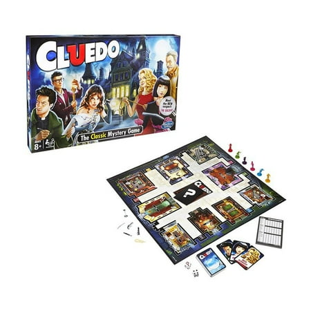 Clue Game; Incudes The Ghost of Mrs. White： Mystery Board Game for Kids ...