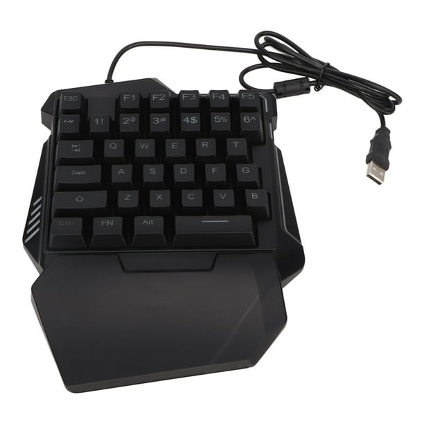 RGB Keyboard,One Handed Gaming Keyboard One Handed RGB Gaming Keyboard ...