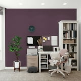Glidden HEP Purple Basil / Purple Flat Interior Paint with Primer, 1 ...