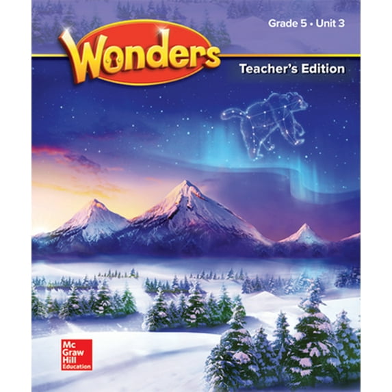 Pre-Owned Wonders Teacher's Edition Unit 3 Grade 5 - Walmart.com
