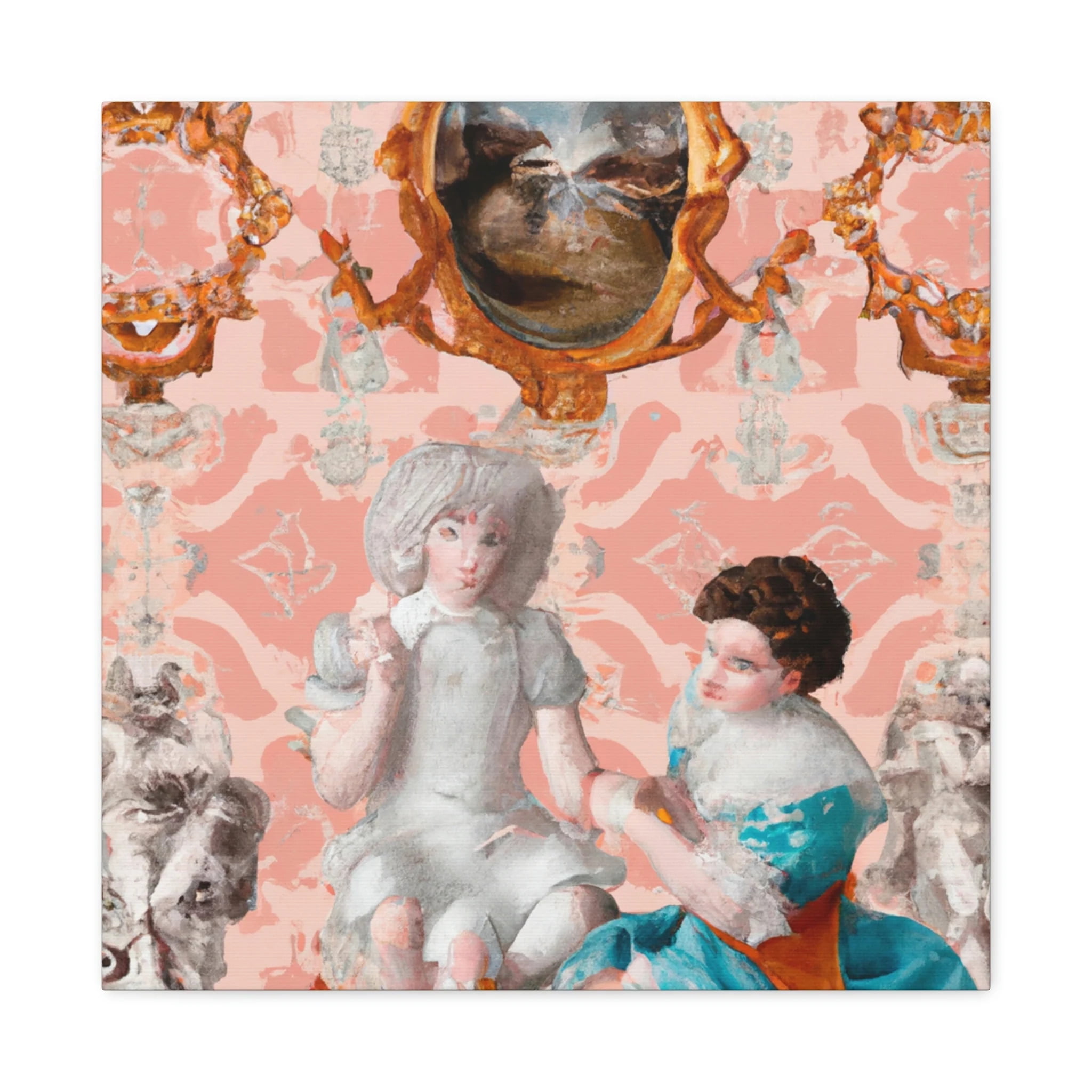 Lavish Garden Splendor - Canvas - Walmart.com
