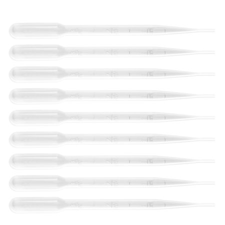 300pcs Dropper Disposable Plastic 3ml Transfer Dropper Pipette for ...