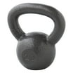 Weider 20lb Cast Iron Kettlebell, Wide Grip Handle for Fitness Workout ...