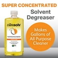 Citra Solv Concentrated Household Cleaner & Degreaser -Valencia Orange ...