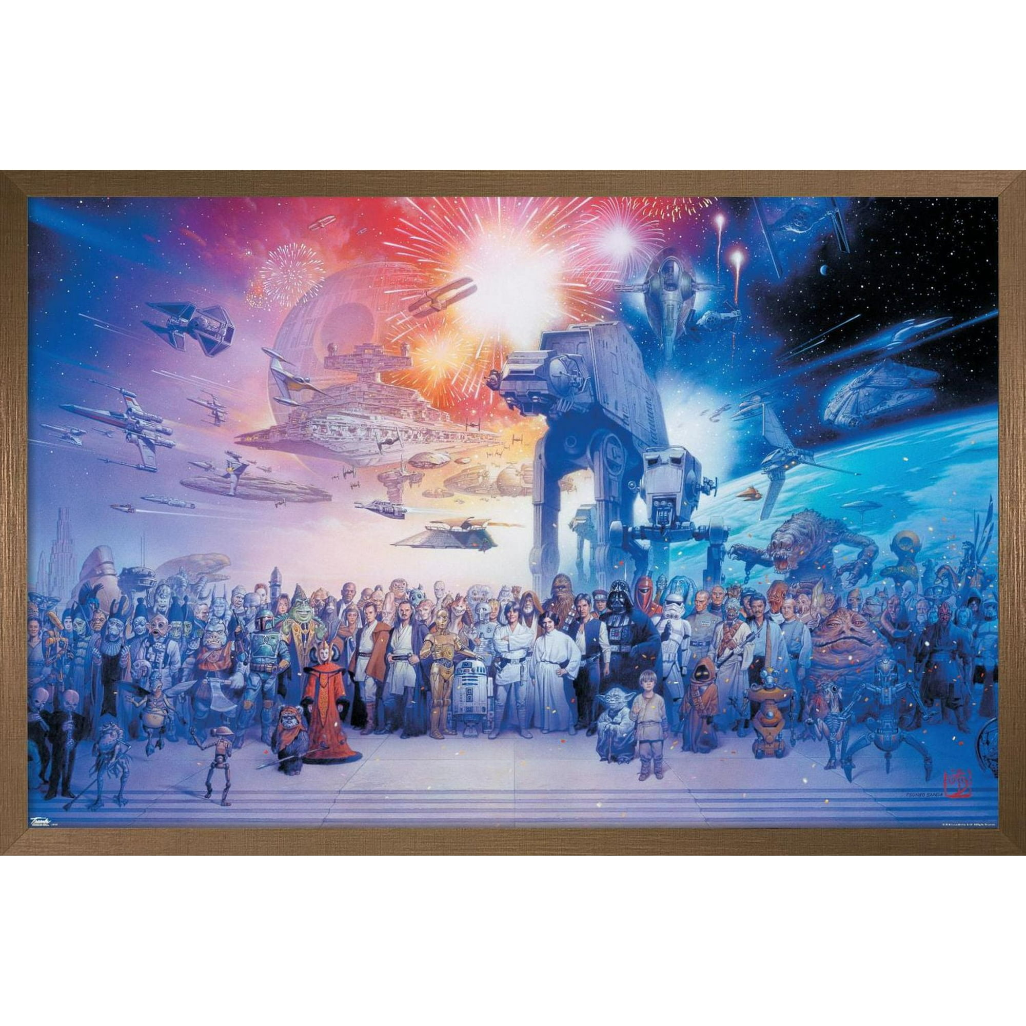 Click here for Trends International Star Wars: Saga - Galaxy Wall... prices