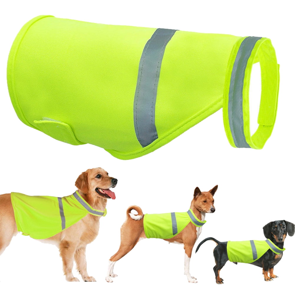 Dogs Reflective Safety Vest High Visibility Pet Vest for Outdoor Work ...