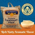 Brown Basmati Rice - Aromatic Nutty Flavor Basmati Rice - Long Grain ...