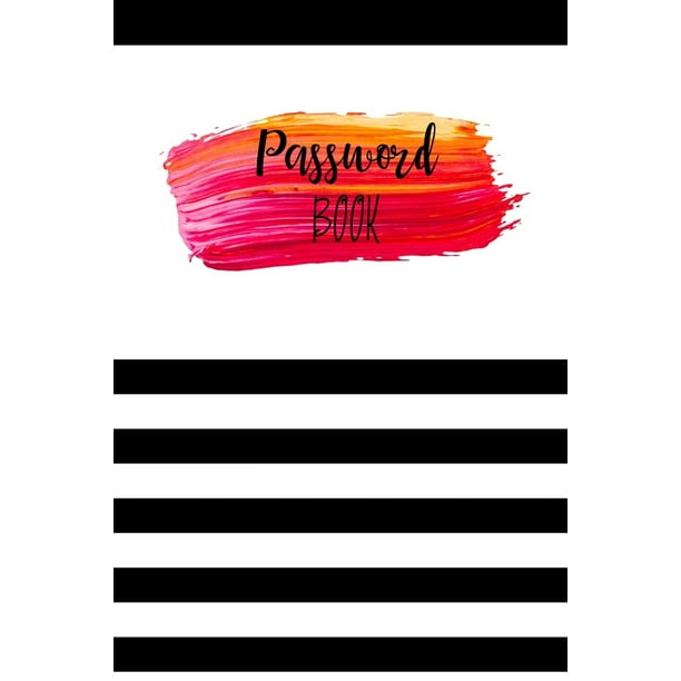 Password Book: Password Logbook to Store Usernames & Passwords ...