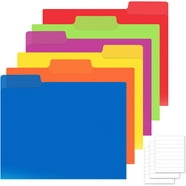 Business Source, BSN43565, Straight Cut 1-ply Letter-size File Folders ...