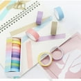 Colored Tape Sticky Note Marking Sticker Highlighter Tape Removable ...