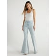 Sofia Jeans Women's Melisa Mega Flare Super High Rise Jeans, 33" Inseam ...