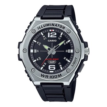 Casio Men's Solar Powered Analog Watch, Black Nylon Strap - Walmart.com