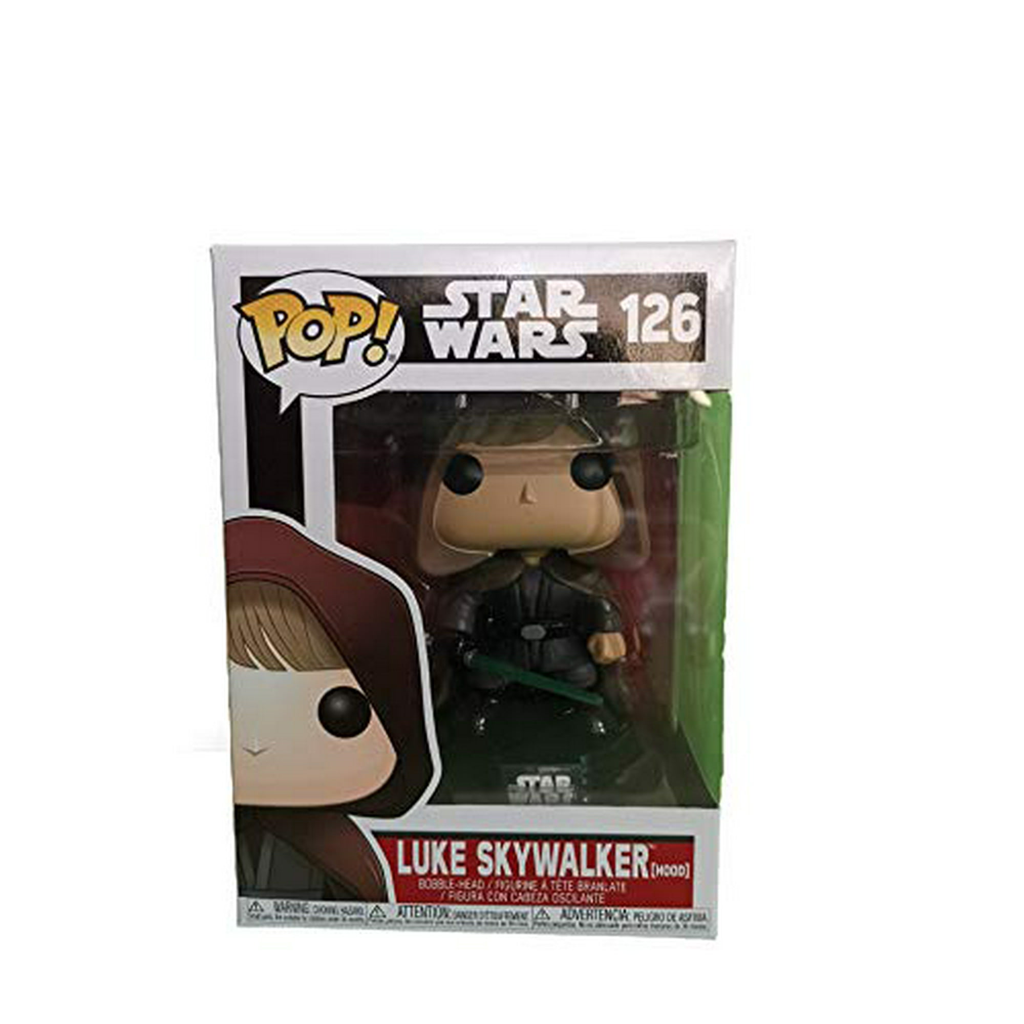 Funko POP Star Wars Luke Skywalker 126 Hooded Galactic Convention Exclusive Walmart