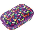 ZIPIT, ZITZPPPUTSPR, Colorz Triangles Storage Case Set, 1, Purple ...