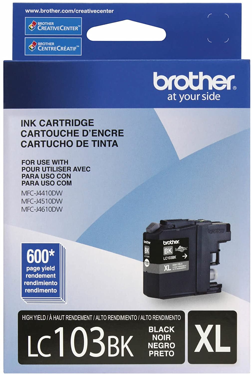 Brother LC103BK OEM Ink - MFC-J4310DW 4410DW 4510DW 4610DW 4710DW ...